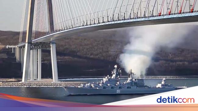Jelang Latihan Perang, Kapal Rusia Berlayar ke Laut China Timur
