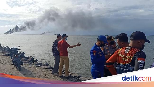 Kronologi Kebakaran 3 Kapal Nelayan di Perairan Pengambengan