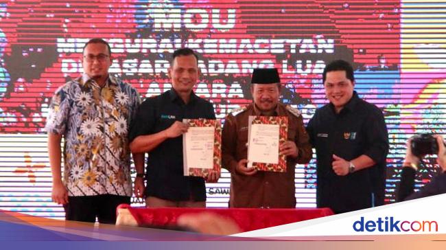Erick Thohir-Andre Rosiade Saksikan MoU Pemkab Agam-KAI, Diyakini Atasi ... Erick Thohir-Andre Rosiade Saksikan MoU Pemkab Agam-KAI, Diyakini Atasi ...