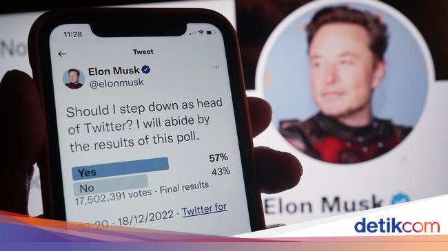 Elon Musk Nyatakan Akan Mundur dari CEO Twitter, Ini Syaratnya Elon Musk Nyatakan Akan Mundur dari CEO Twitter, Ini Syaratnya