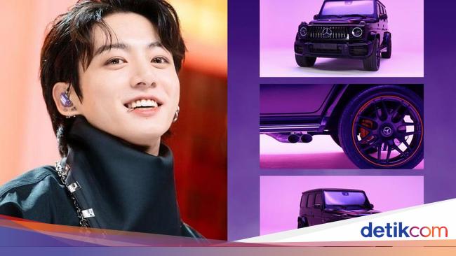 Mobil Mercy Bekas Jungkook BTS Laku Rp 14 M, Padahal Belinya 'Cuma' Rp 2 M