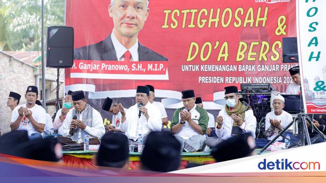 Relawan Ganjar Pranowo Gelar Istighosah dan Doa Bersama di Sumut