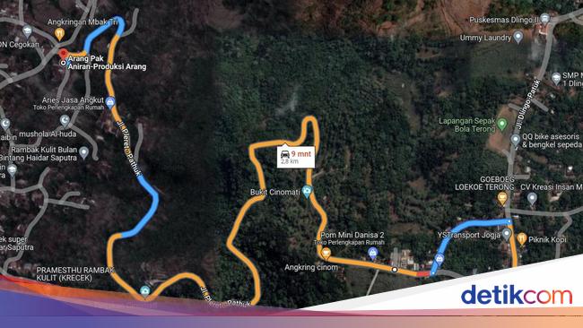 Kala Jejak Cinomati Mau Dihapus dari Google Maps