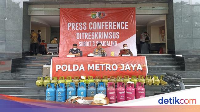 Polda Metro Bongkar Pengoplosan Gas di Jadetabek, 20 Orang Ditangkap! Polda Metro Bongkar Pengoplosan Gas di Jadetabek, 20 Orang Ditangkap!