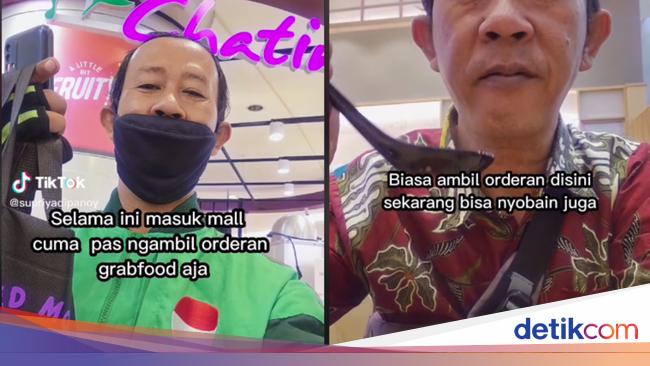 Pertama Kali Makan di Mal, Driver Ojol Ini Mencicipi Ramen Pertama Kali Makan di Mal, Driver Ojol Ini Mencicipi Ramen