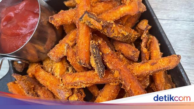Resep French Fries Ubi Manis yang Renyah Legit Buat Camilan