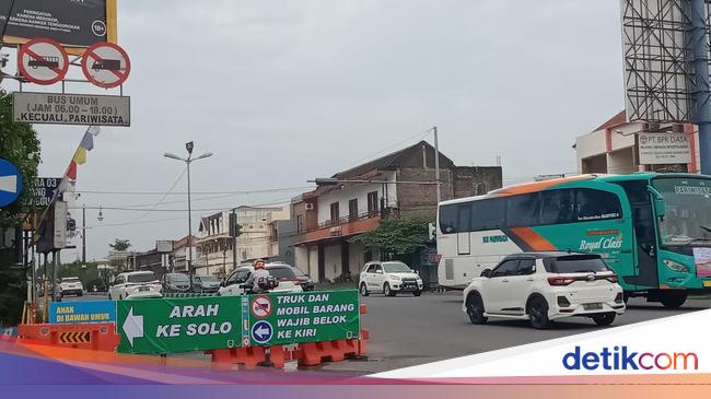 Perbaikan Tuntas, Truk-Mobil Barang Kini Wajib Lewat Jalan Lingkar Delanggu