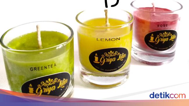 Harumnya Bisnis Lilin Hias Bisa Hasilkan Omzet Puluhan Juta Tiap Bulan