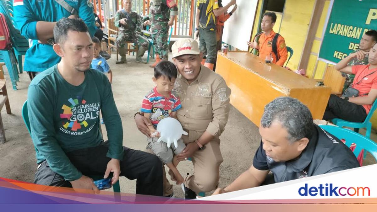 Balita Korban Longsor di Camba Maros Ditemukan Selamat di Bambu Sungai
