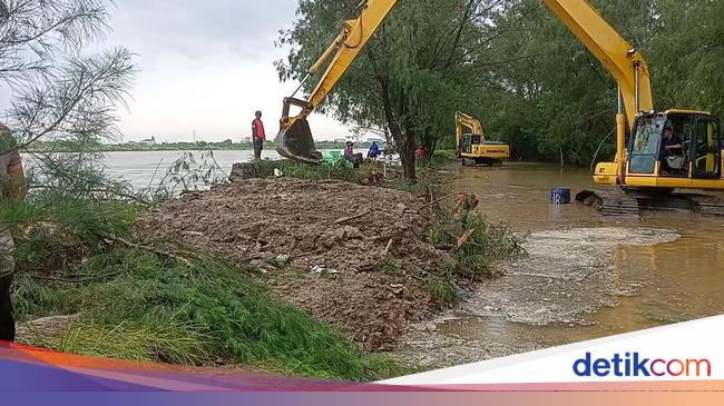 Perbaikan Tanggul Jebol Pantai Marina Semarang Diperkirakan Selesai ...