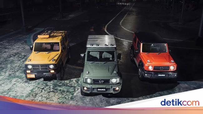 Suzuki Jimny Diutak-atik Ala G-Class, Ganteng Pol!