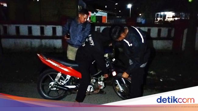 Polisi Sita 18 Motor Knalpot Bising di Polman saat Razia Jelang Tahun Baru