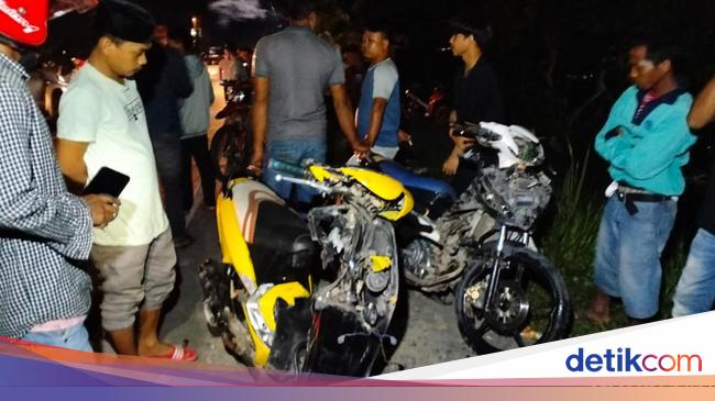 Tabrakan Sepeda Motor di Polman, 1 Pengendara Tewas-1 Luka Parah