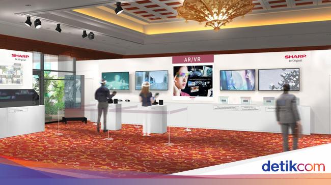 Sharp Pamer TV Baru hingga Perangkat AR/VR di Las Vegas