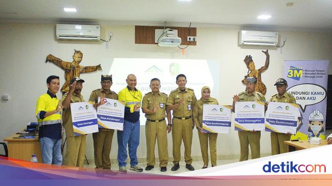 5 Desa Ring Satu Pertambangan Emas Banyuwangi Terima CSR Rp 500 Juta