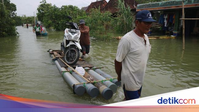 7 Kecamatan Masih Terendam Ini Sebaran Genangan Banjir Di Pati