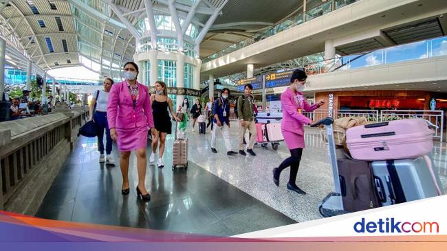 Awal Tahun 2023, Penumpang Bandara Ngurah Rai Bali Naik 154%