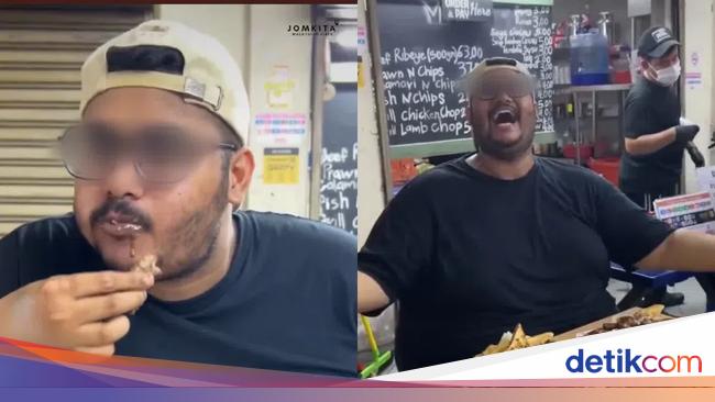 Food Vlogger Ini Dihujat Netizen, Cara Makannya Dinilai Menjijikan