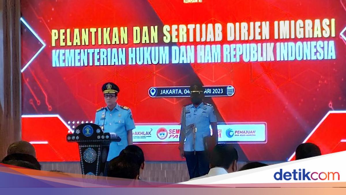 Silmy Karim Resmi Dilantik Jadi Dirjen Imigrasi