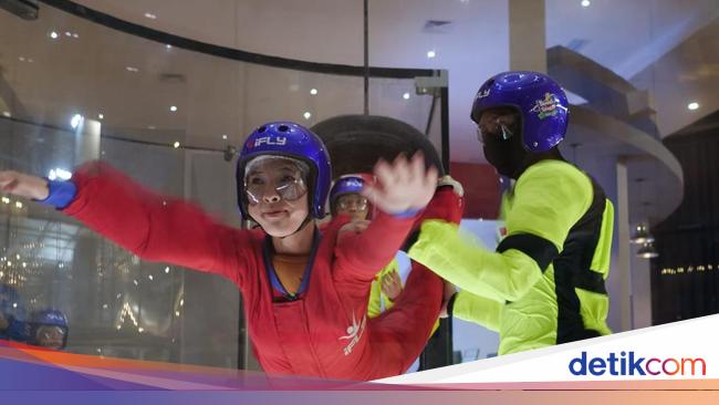 Satu-satunya Sky Diving Indoor di Dekat Jakarta, Ada di Trans Studio ...
