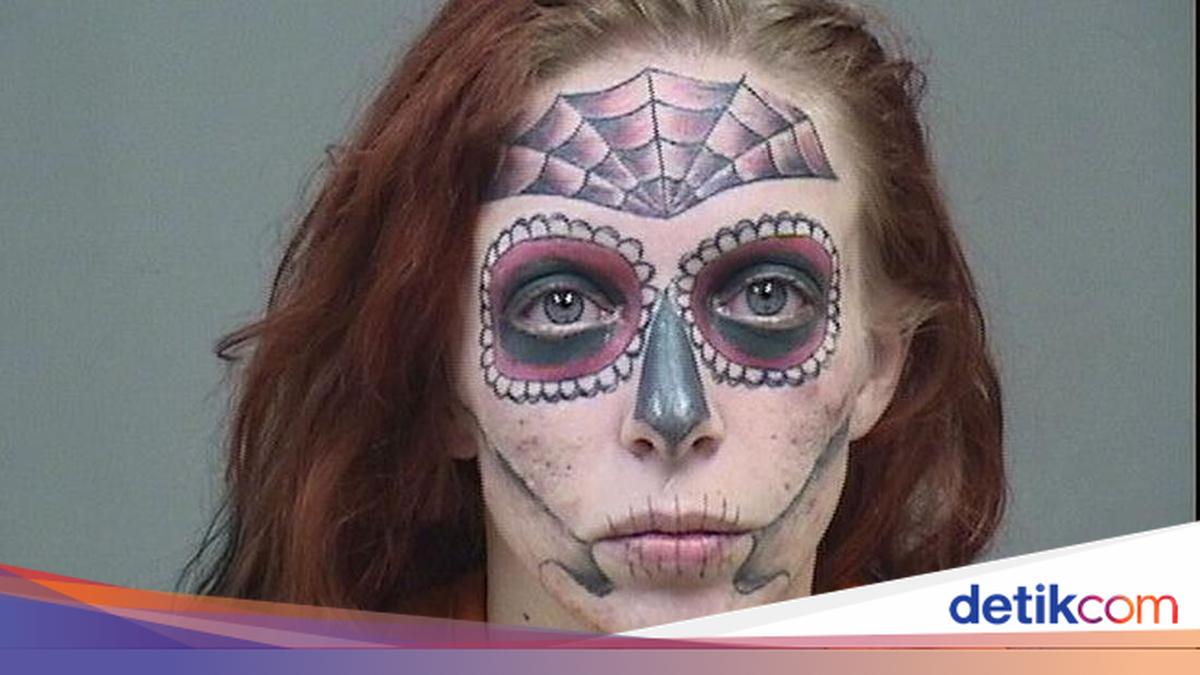 Viral Transformasi Wanita Bertato Tengkorak Ternyata Menawan