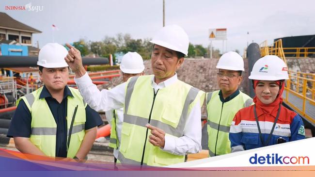 Cek Blok Raksasa Rokan, Jokowi Minta Genjot Produksi 400 Ribu Barel/Hari