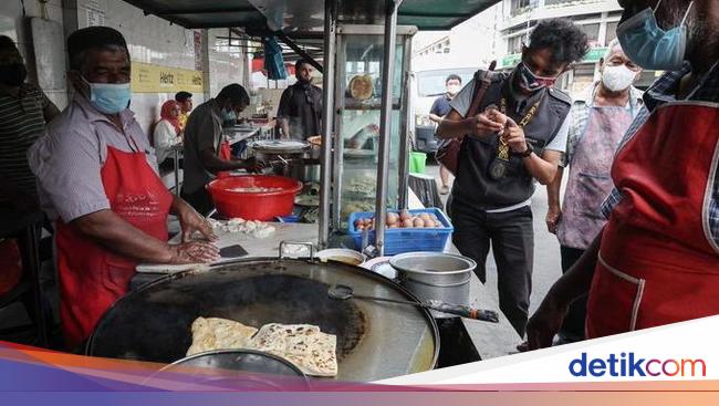 Warung Roti Canai Disegel Karena Ada Kotoran Ayam di Telur