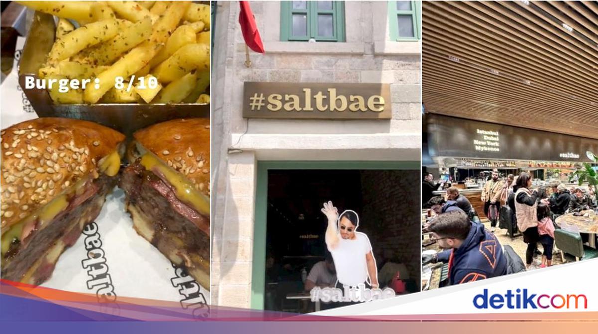 Tiru Menu Salt Bae, Restoran Ini Sajikan Burger Seharga Rp 130 Ribu