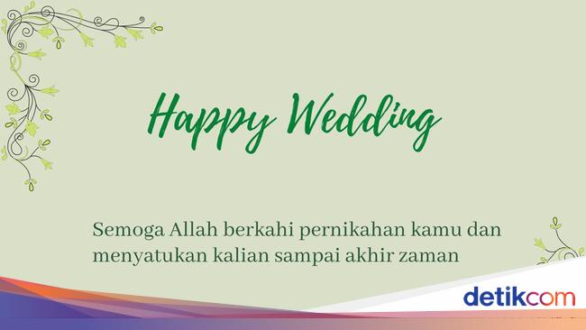 45 Ucapan Selamat Menikah Islami untuk Sahabat, Penuh Doa Kebaikan