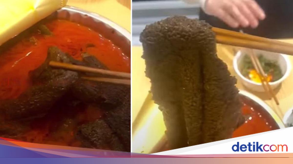 Jijik! Netizen Ini Temukan Kain Kotor Mirip Babat di Kuah Hotpot