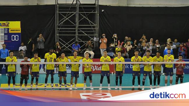 Proliga 2023: Tim Voli Jakarta STIN BIN Tekuk Jakarta BNI46 3-0