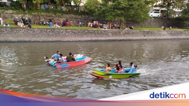 Menjajal Serunya Naik Boat Tampan di Taman Pancing Denpasar