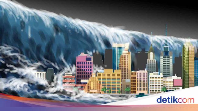 BMKG Beberkan Ancaman Tsunami 8-10 Meter di Selatan Jawa, Ini yang ...