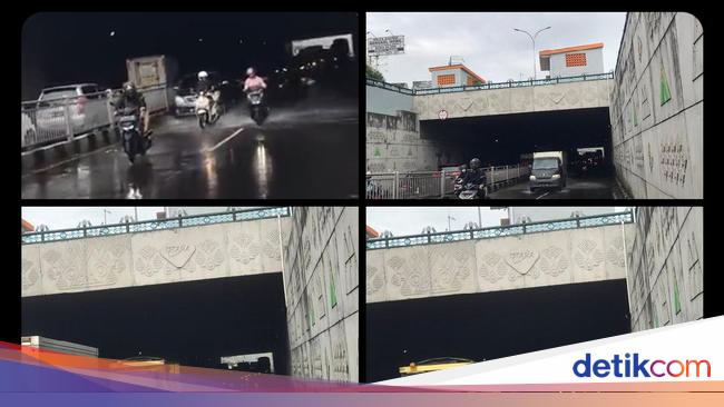 Underpass Kentungan Sleman Sempat Tergenang, Ini Penyebabnya