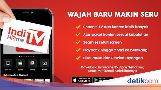 Telkom Indonesia Ubah Nama UseeTV GO Jadi IndiHome TV