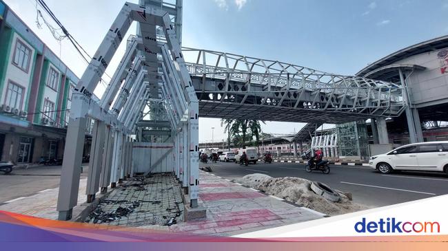 DKI Blacklist Kontraktor JPO Klender Baru gegara Tak Selesaikan Proyek