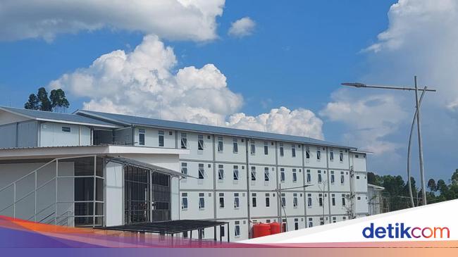 Potret Rusun Pekerja Konstruksi IKN yang Hampir Rampung Potret Rusun Pekerja Konstruksi IKN yang Hampir Rampung