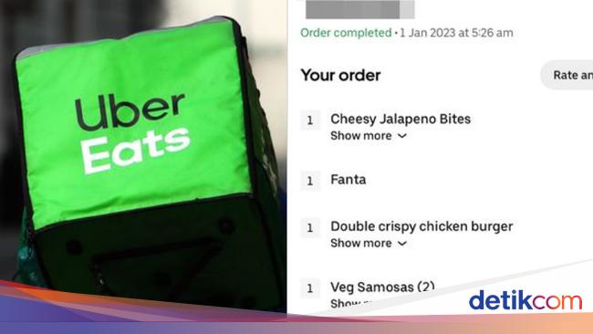 Pria Ini Kesal Pesanan Makan Rp 400 Ribu Miliknya Tak Pernah Sampai