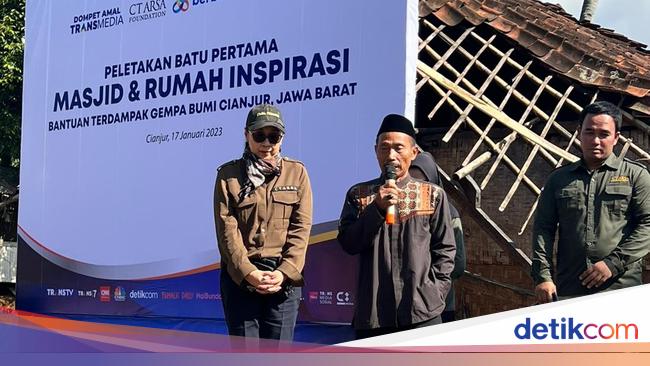 CT ARSA Bangun Masjid dan Rumah Inspirasi di Cianjur