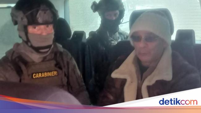 Tampang Bos Mafia Italia Yang Ditangkap Setelah Buron 30 Tahun