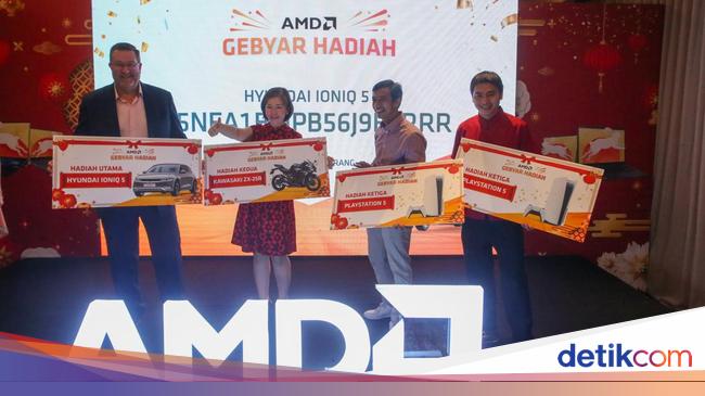 AMD Indonesia Bagi-bagi PS5 hingga Mobil Listrik