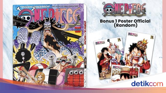 Para Nakama, Siap Berburu Manga One Piece Volume 101 Siang Ini?