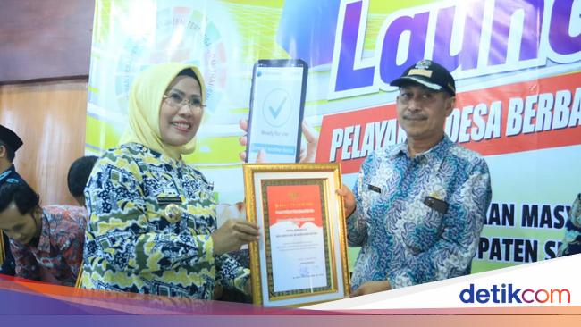 Bupati Serang Resmi Luncurkan Pelayanan Desa Berbasis Digital