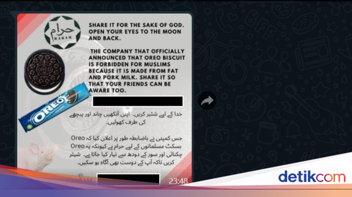 Heboh Poster Sebut Oreo di Eropa Mengandung Babi, Ini Faktanya!