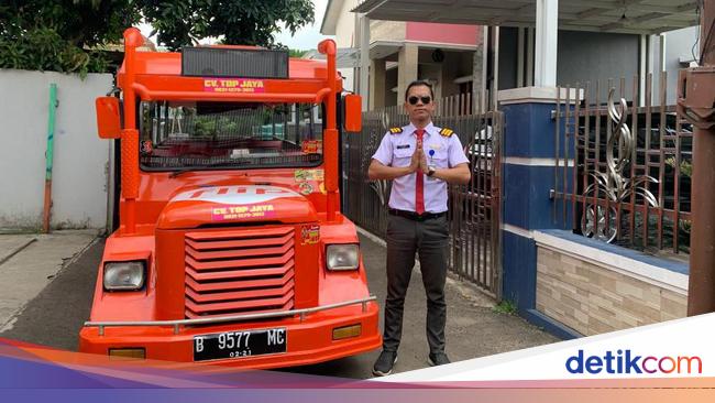 Kisah Pengemudi Odong-odong di Tangsel Berseragam Pilot karena Cita-cita