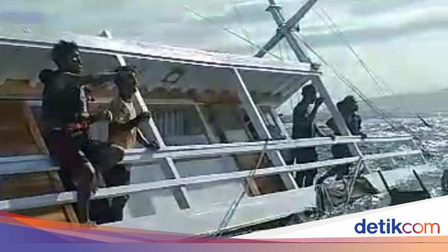 KLM Tiana Pernah Tenggelam Juni 2022 di Labuan Bajo, Tenggelam Lagi Januari 2023