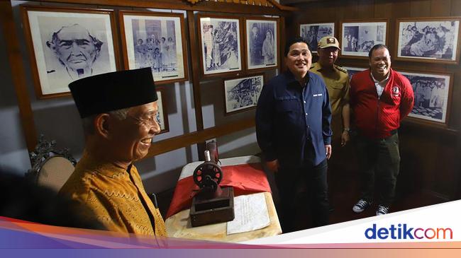 Erick Thohir Kunjungi Rumah Pengasingan Bung Karno