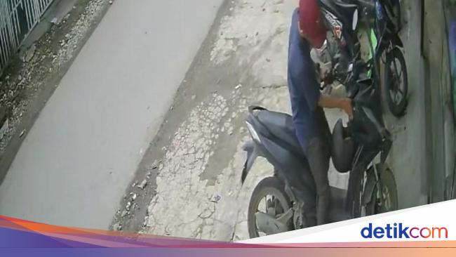Asyik Main ML, Motor Driver Ojol di Medan Dicuri
