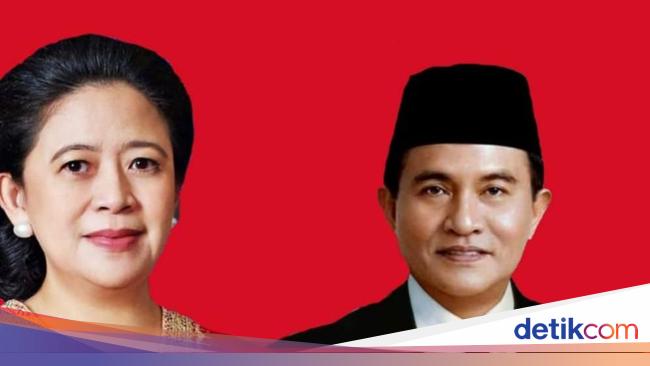 Mau Koalisi PDIP, Sekjen PBB Unggah Poster Duet Puan dan Yusril!