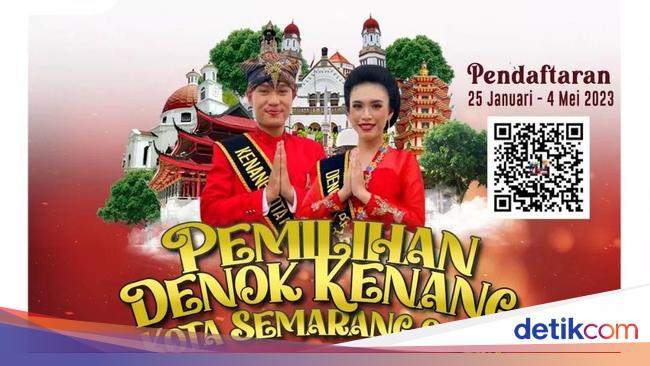 Pendaftaran Denok dan Kenang Kota Semarang 2023 Dibuka, Ini Syaratnya